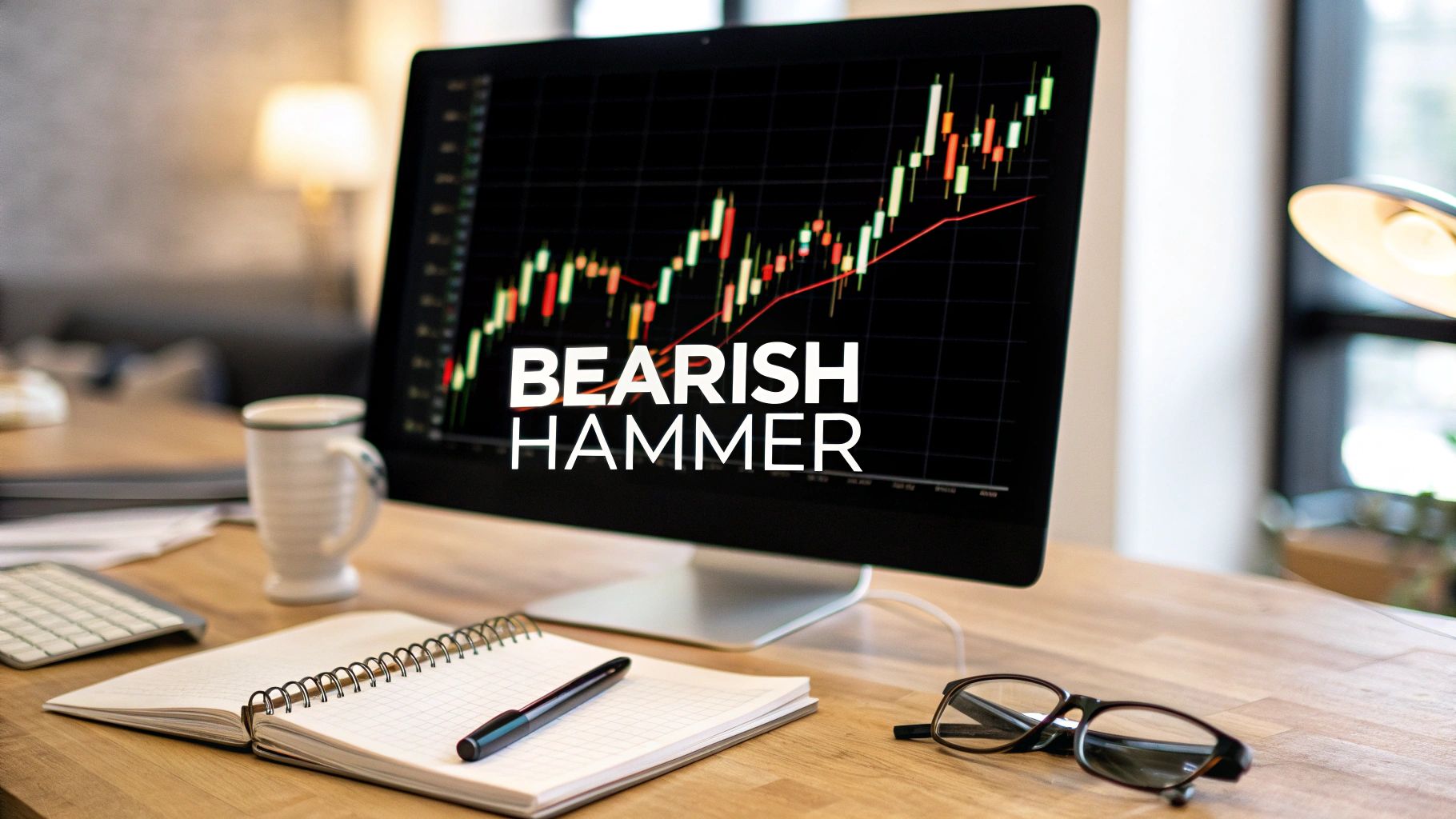 The Bearish Hammer Candlestick Pattern: A Trader's Guide